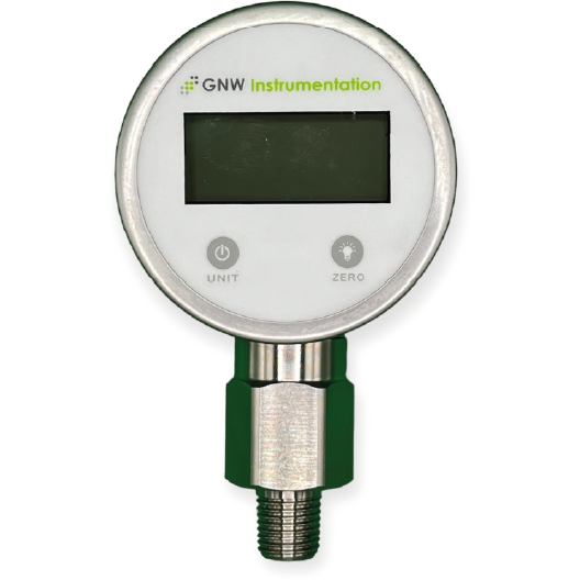 63mm Digital Pressure Gauge | GNW Instrumentation